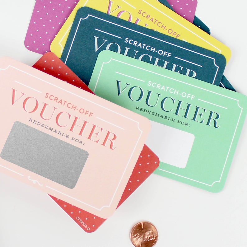 Scratch-off Vouchers – TOI Gifts & More